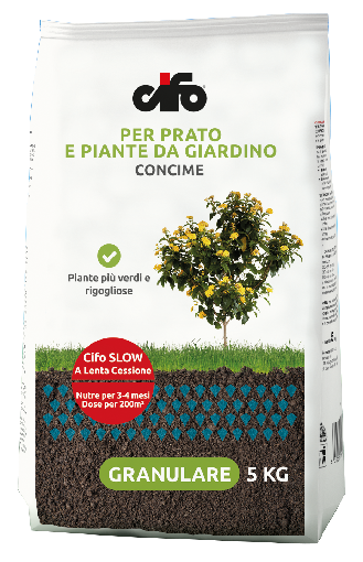 Per Prato e Piante da Giardino: Concime Granulare - Cifo