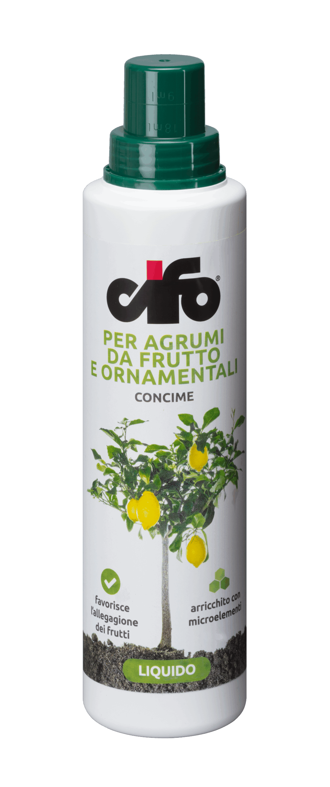 Per agrumi da frutto e ornamentali: Concime liquido - Cifo